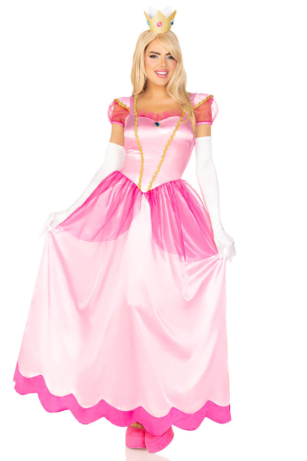 Classic Pink Princess Costume, Video game princess costume – La Sensual ...