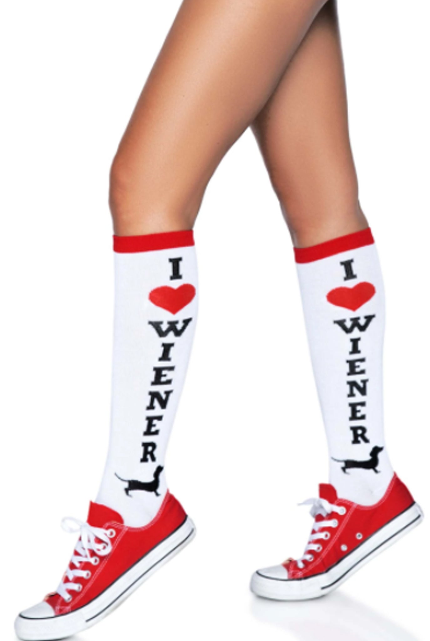 Wiener Dog Knee High Socks – La Sensual Boutique